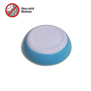 Van Ness Pets EcoWare Whisker-Friendly Cat Bowl, Wide Dish Cat Dish, 8 OZ, Blue