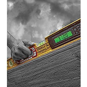 Bon Tool Stabila Digital Level 196-2 - 24-inch with Case (43-206)