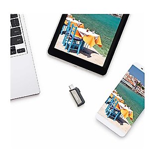 Dual Drive USB Type- C San Disk Ultra for Android Device 128 GB (UP to 150 MB/S) USB 3.1 & USB Type- C (1 Pack)