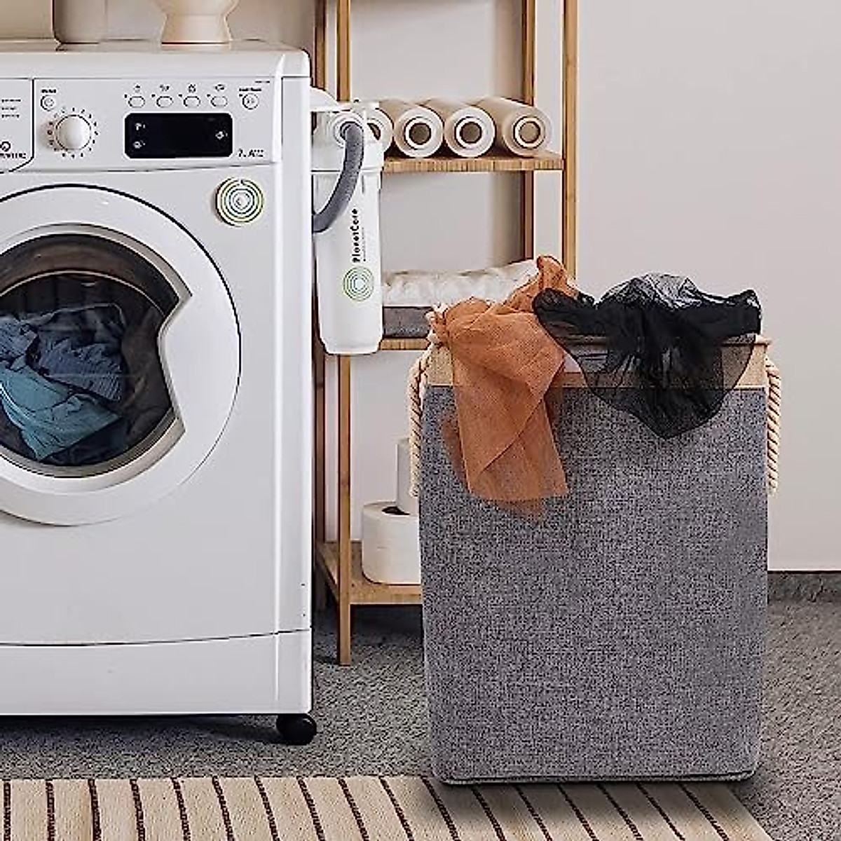 HEDAQI Laundry Basket Hamper with Lid Collapsible 72L Large Laundry Hamper with Lid and Removable Bag Liner, Waterproof Hamper Storage Basket for Laundry, Bedrooms, Bathroom (Grey)