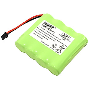 HQRP 4.8V Battery Compatible with DSC BATT2148V 4PH-H-AA2100-S-D22 WS4920HE WTK5504 Wireless Security System Alarm Panel 17000153