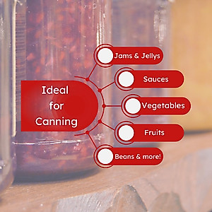 Canning Supplies Starter Kit | Canning For Beginners | Canning Kit | Canning Supplies Jar Wrench, Debubbler For Canning, Jar Lifter, Canning Tongs, Lid Lifter, Canning Funnel, Canning Labels