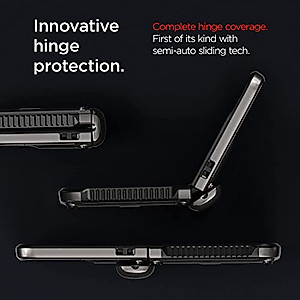 VRS DESIGN Terra Guard Phone Case for Galaxy Z Flip 3, Semi-Auto Hinge Protective Case Compatible with Galaxy Z Flip 3 5G (2021)