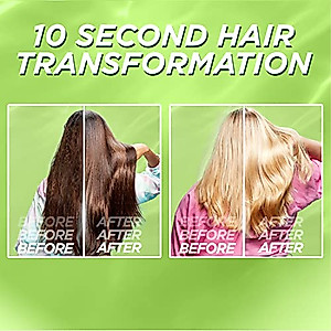 Garnier Fructis Sleek & Shine Glass Hair Water 10 Second Liquid Rinse Out, 98 Percent Naturally Derived Lamellar, for Shiny Hair (Packaging May Vary)