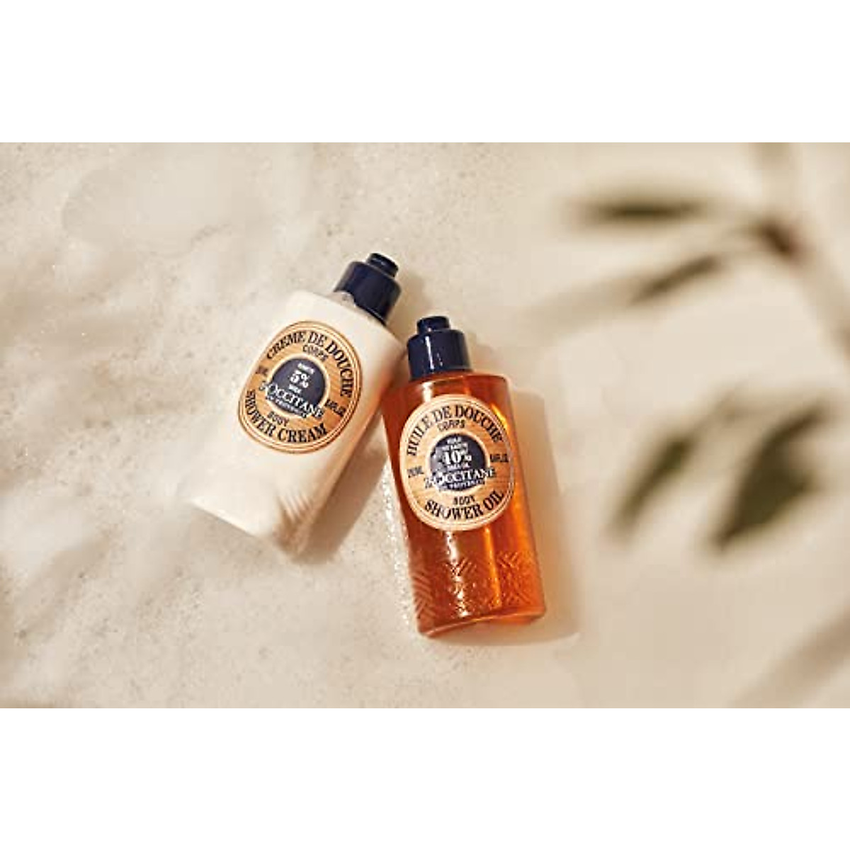 L'Occitane Shea Body Shower Oil with 10% Shea Oil, 8.4 Fl Oz: Luxuriously Rich, With Shea Oil, Soothe Feelings of Tightness, Soften Skin, Fresh Scent
