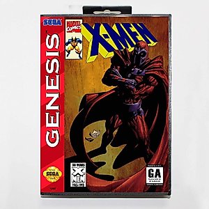 Aditi X Men 1 Game Cartridge 16 bit MD Game Card With Retail Box For Sega Mega Drive