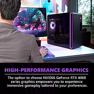 Alienware Aurora R16 Gaming Desktop, NVIDIA GeForce RTX 4060 8GB GDDR6, Intel Core i7 14700F, 16GB DDR5 RAM, 256GB SSD, 1TB HDD, GAMINGMOUSE, Windows 11