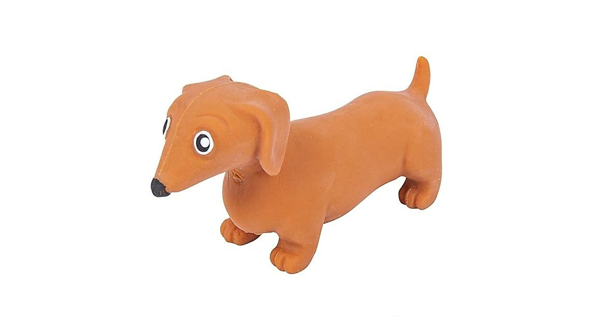 Dachshund Stress Reliever Fidget Toys - 4 Pack Stretchable Dogs