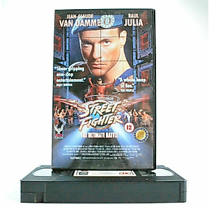 Street Fighter: The Ultimate Battle - Action (1994) - Large Box - R.Julia - VHS