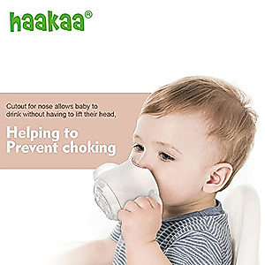 haakaa Silicone Toddler Cups, BPA Free Drop-proof Training Cups for Baby 6 Months+, 5 Ounce