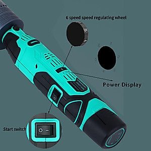 SONNLER Cordless Tungsten Electrode Sharpener Grinder For TIG welding, 6 sizes&10 angles, Cordless TIG Welding Rotary Tool with 12V Battery, 10 Pro Diamond Wheels, 3 CNC Mandrels