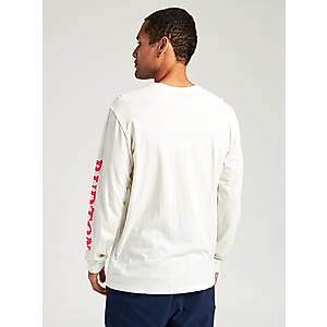 Burton Men's Standard Elite Long Sleeve, Stout White 1, X-Large