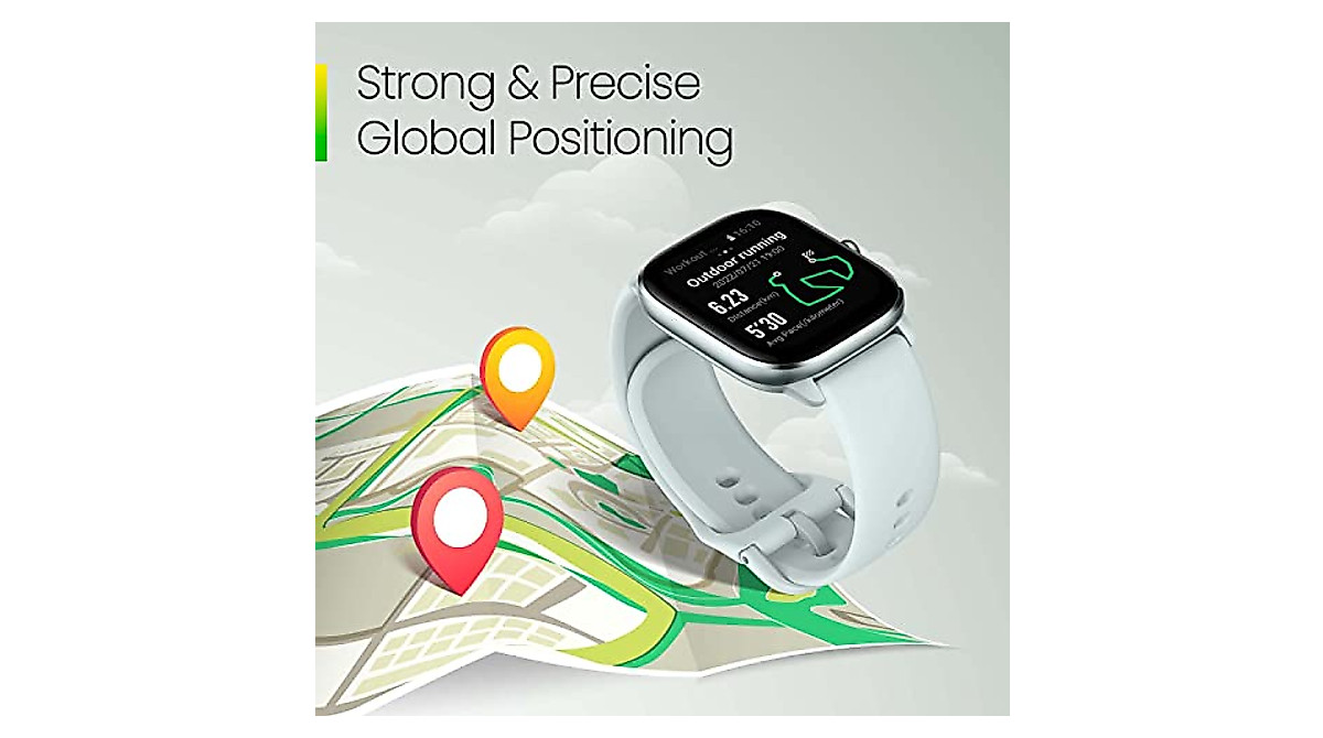 Amazfit GTS 4 Mini Smartwatch with GPS & Alexa | Fitness & Health Tracker