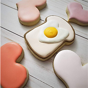 Slice of Bread Cookie Cutter 3.75" Made in USA by Ann Clark