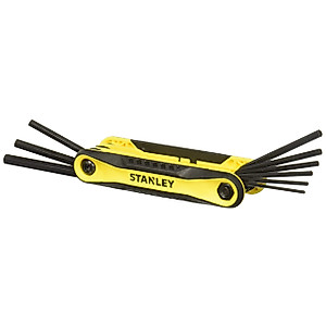 STANLEY STHT71801 Folding SAE Hex Key Set, 9-Piece