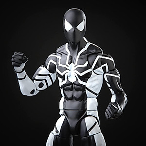Hasbro Spider-Man Marvel Legends Series 6-inch Future Foundation (Stealth Suit) Action Figure Toy,Includes 4 Accessories