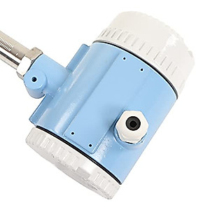Intelligent Flowmeter, Water Flowing Meter Multifunctional Aluminum Alloy Silver Blue High Accuracy 24V for Measuring