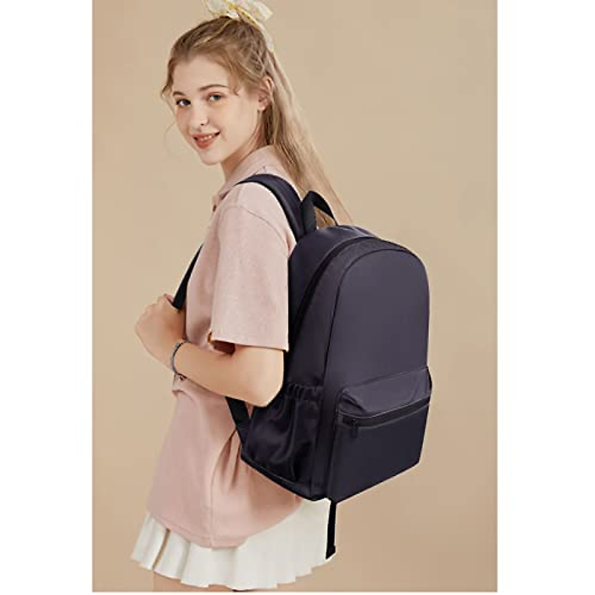 CLUCI Girls Backpack for School Lightweight Bookbag for Boys Middle School Casual Daypack Travel Backpack