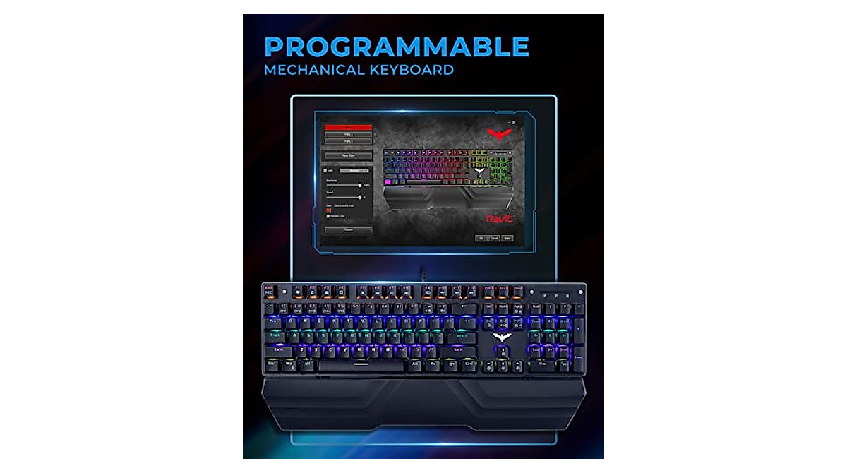 Havit RGB Mechanical Keyboard & Mouse Combo for Gamers