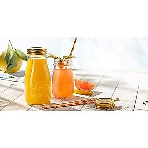 Bormioli Rocco Quattro Stagioni Tutti Frutti Bottle,13.5 oz, Clear, 12 Count (Pack of 1)