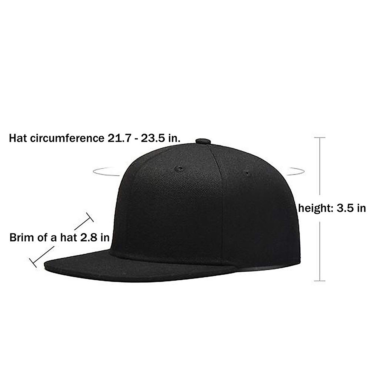 Unisex Adjustable Skull Middle Finger Baseball Cap Classic Dad Hat New Trucker Hats Black