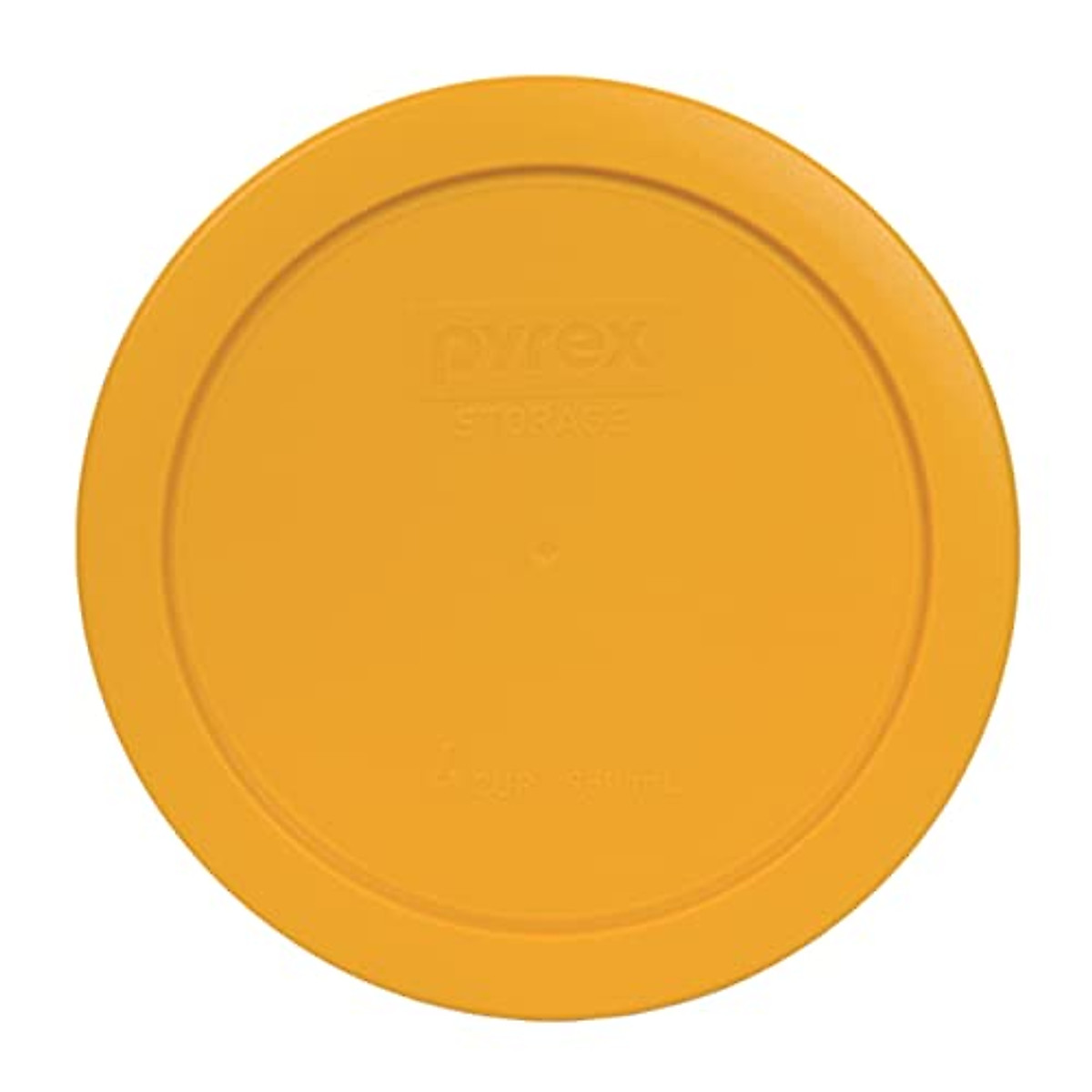 Pyrex 7201-PC 4-Cup Food Storage Lids in (2) Yolk Yellow, (2) Meyer Lemon Yellow and (2) Butter Yellow