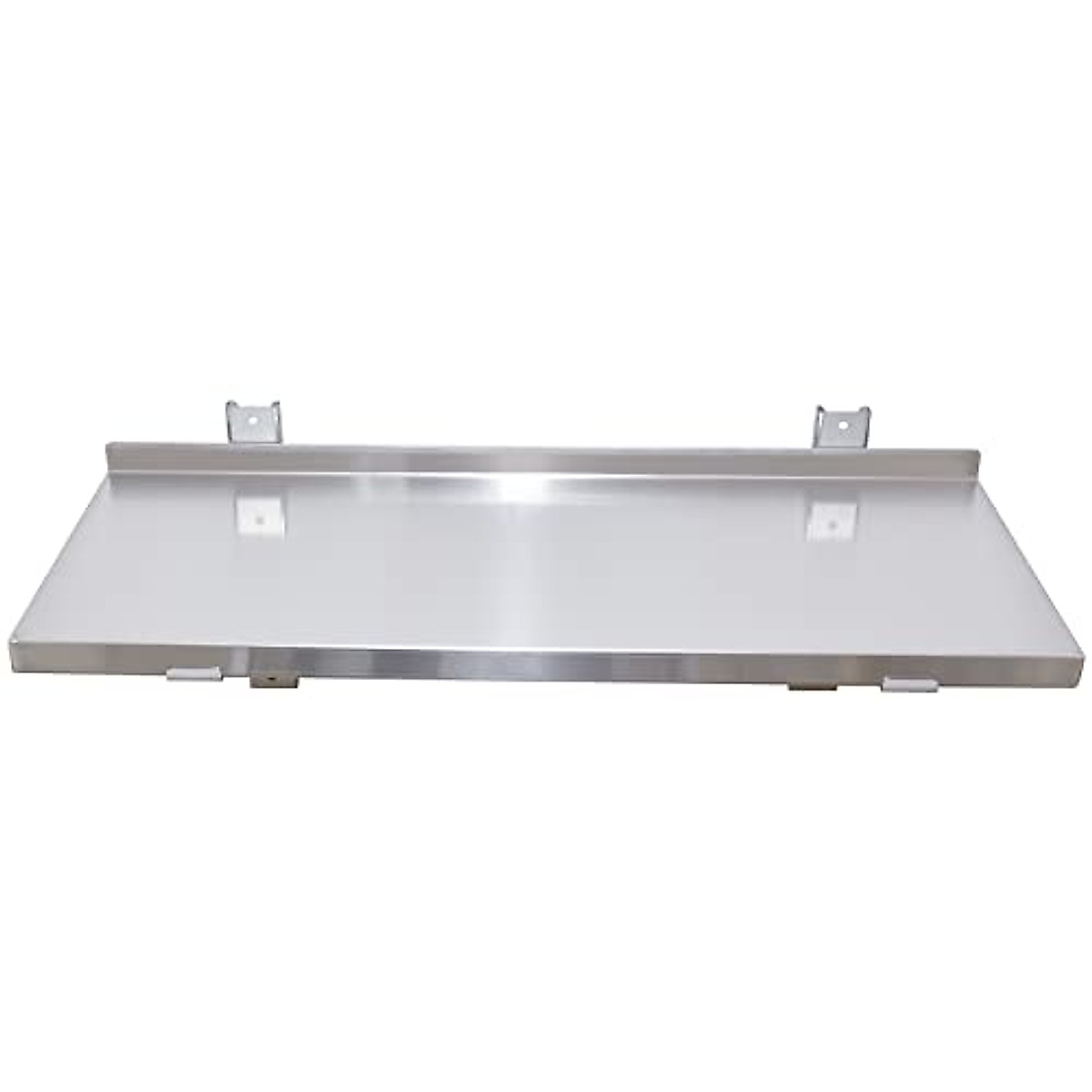 DULNICE Stainless Steel Wall Shelf Commercial Wall Mount Floating Shelving (39.4" x 12.6")