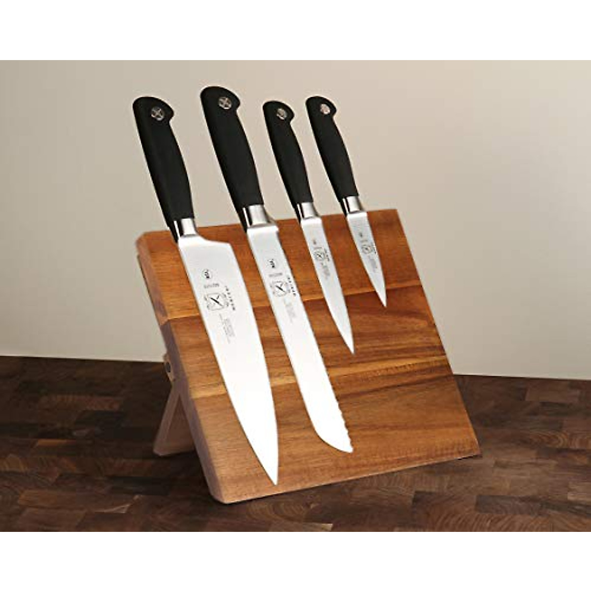 Mercer Culinary Magnetic Board, 9-1/2 x 8-5/8 x 3/4, Acacia