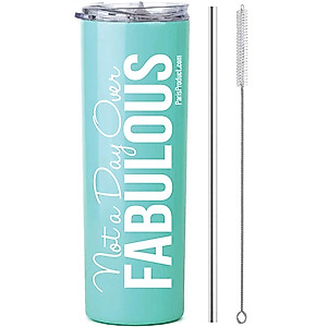 Birthday Gifts for Women 20oz Stainless Steel Tumbler Cup Mug | Girl Mom Mother BFF Best Friend Coworker Boss Aunt Teacher | Party Decoration 21 25 30 35 40 45 50 55 60 65 70 75 80 Christmas Xmas