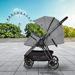 Dream On Me Strider Lightweight Stroller, Gray