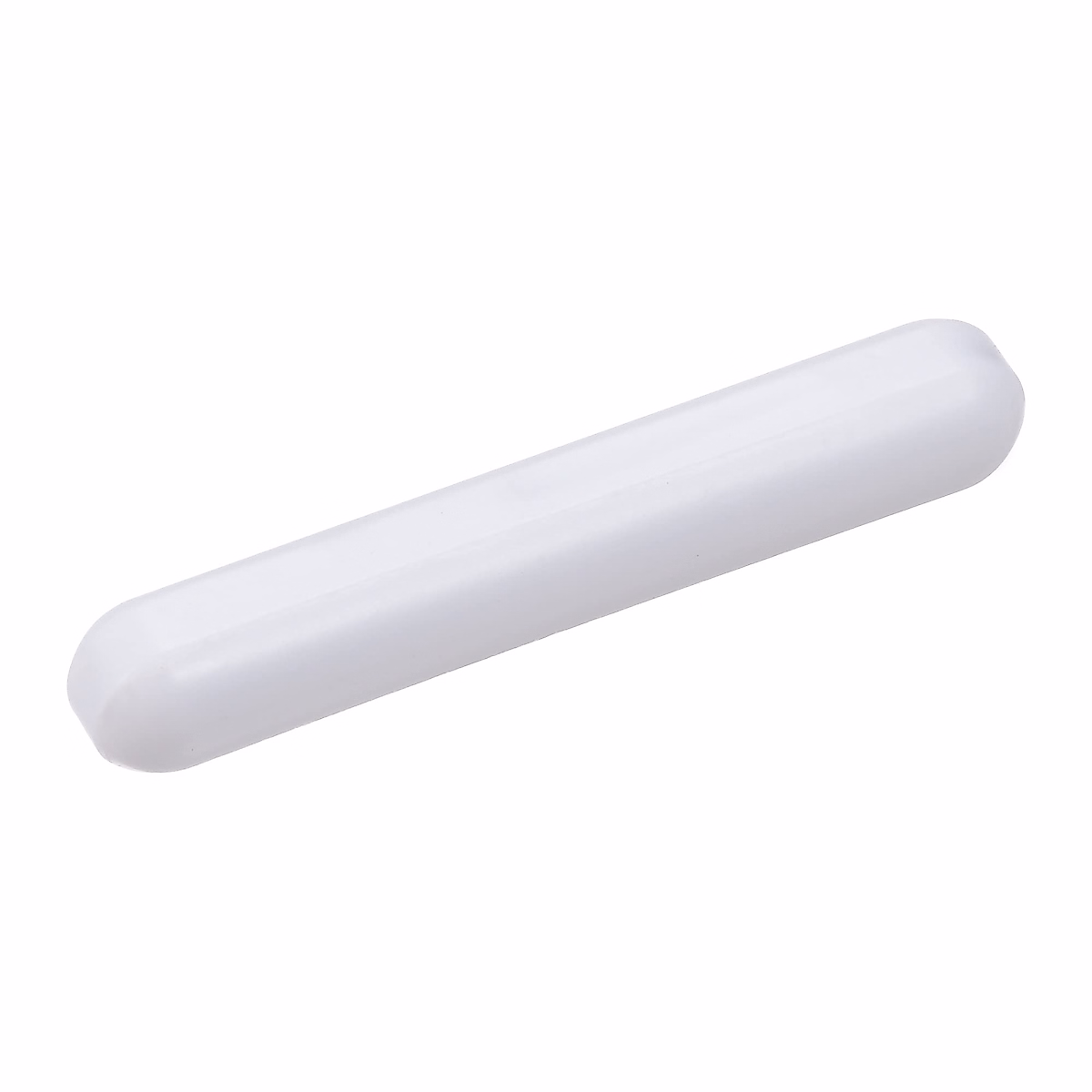 MECCANIXITY Magnetic Stirrer Mixer Stir Bar Rod 60mm(2.36") Cylinder Shape PTFE Coating Magnet White for Laboratory