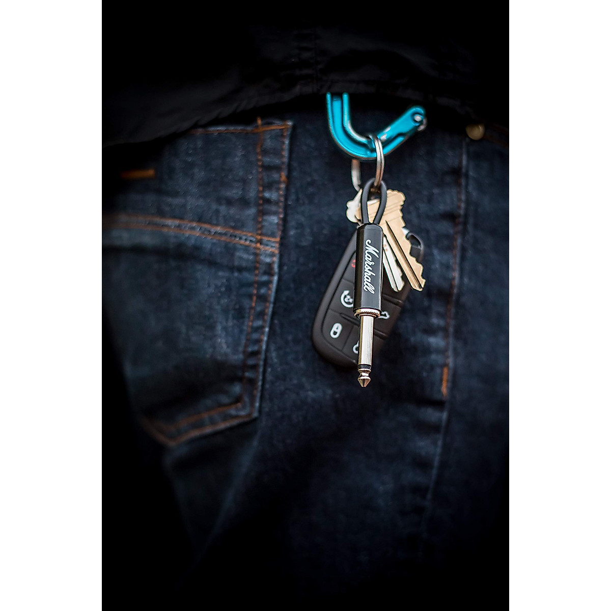 Pluginz Guitar Plug Keychains (Marshall pack of 2)