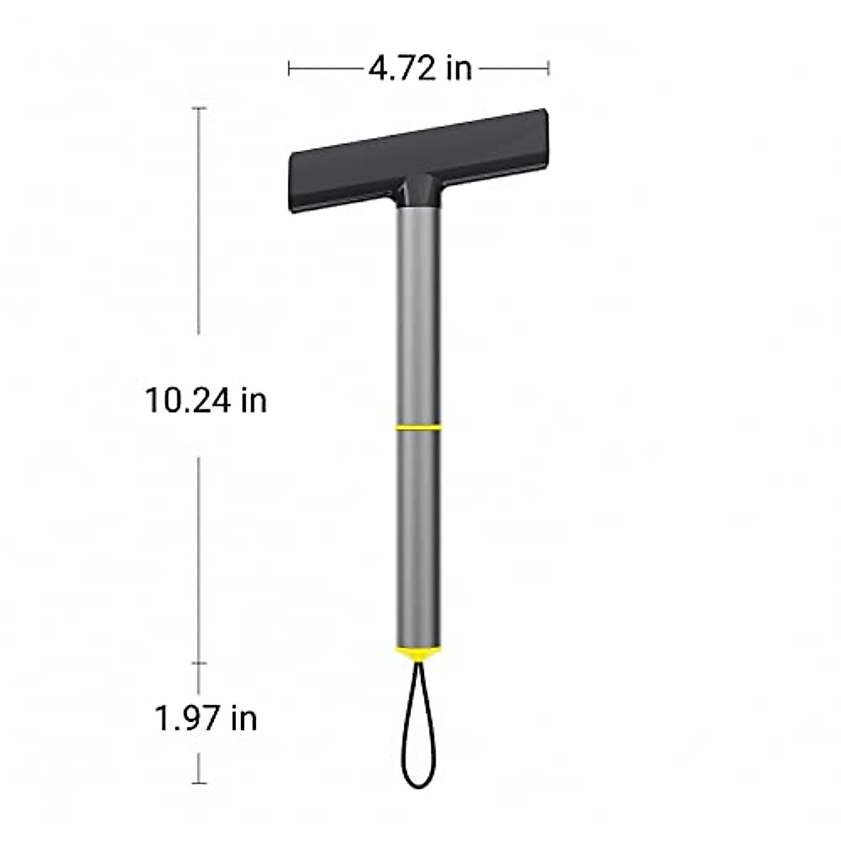 10inch Snow Shovel for Car, Handheld Foldable Lightweight Aluminum Portable Snow Shovel, Parent-Child Playing Snow, Shovel for Garden, Car, Camping with Extra Ice Scrape