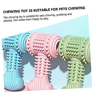 balacoo 5pcs Dog Toy Dog Squeaky Toys Dental Dog Rubber Dog Accessories for Small Dogs Small Dog Accessories Dog Chew Toys Dog Teeth Cleaning Toy Pet Chew Toys TPR Dog Supplies Puppy