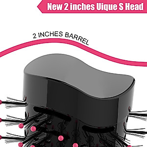 Hair Dryer Brush 2.0,Blow Dryer Brush in One - 4 in 1 One-Step Hair Dryer and Styler Volumizer with Negative Ion Anti-frizz Hot Air Brush for Drying Straightening Curling Salon