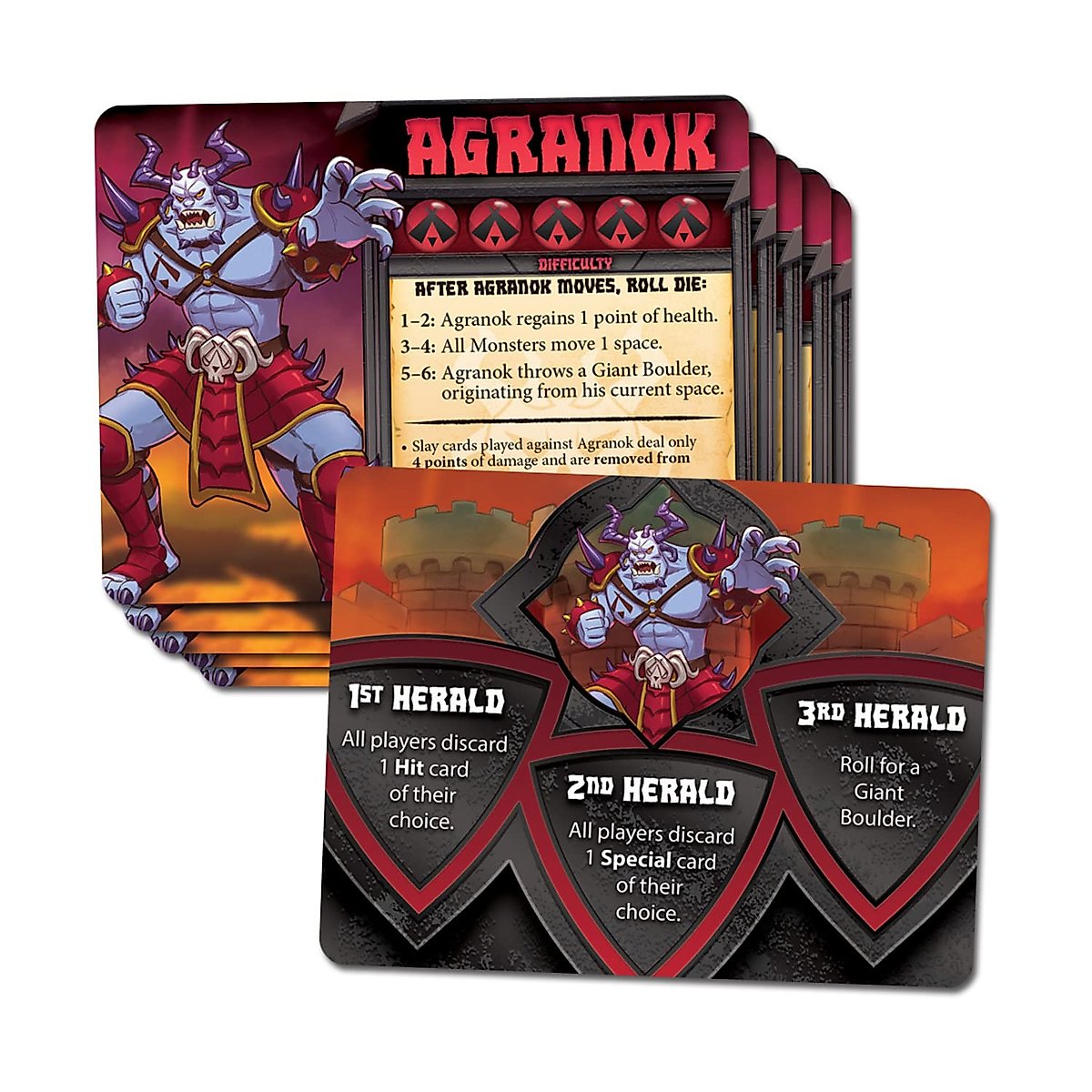 The Dark Titan ⎸Castle Panic Expansion ⎸Board Game for Adults and Family ⎸Cooperative Board Game ⎸Ages 8+ ⎸for 1 to 6 Players