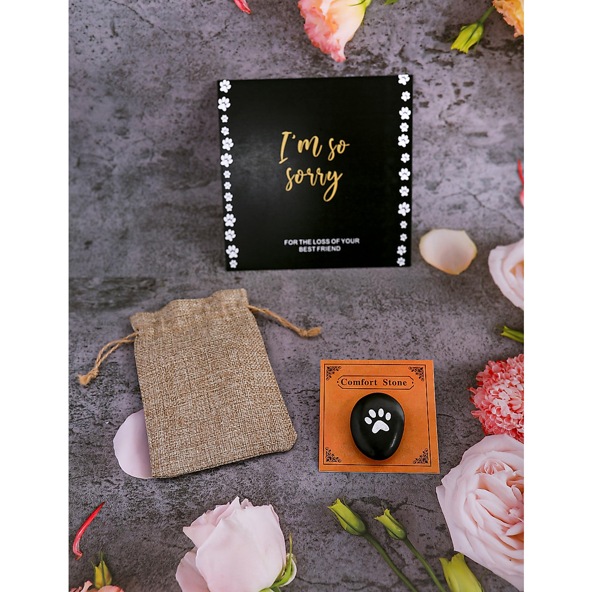 Loss of Dog Pet Sympathy Gifts, Dog Memorial Gifts, Dog Passing Gifts, Pet Cat Memorial Gift Baskets, Pet Sympathy Gifts,Loss of Pet Gifts Box.