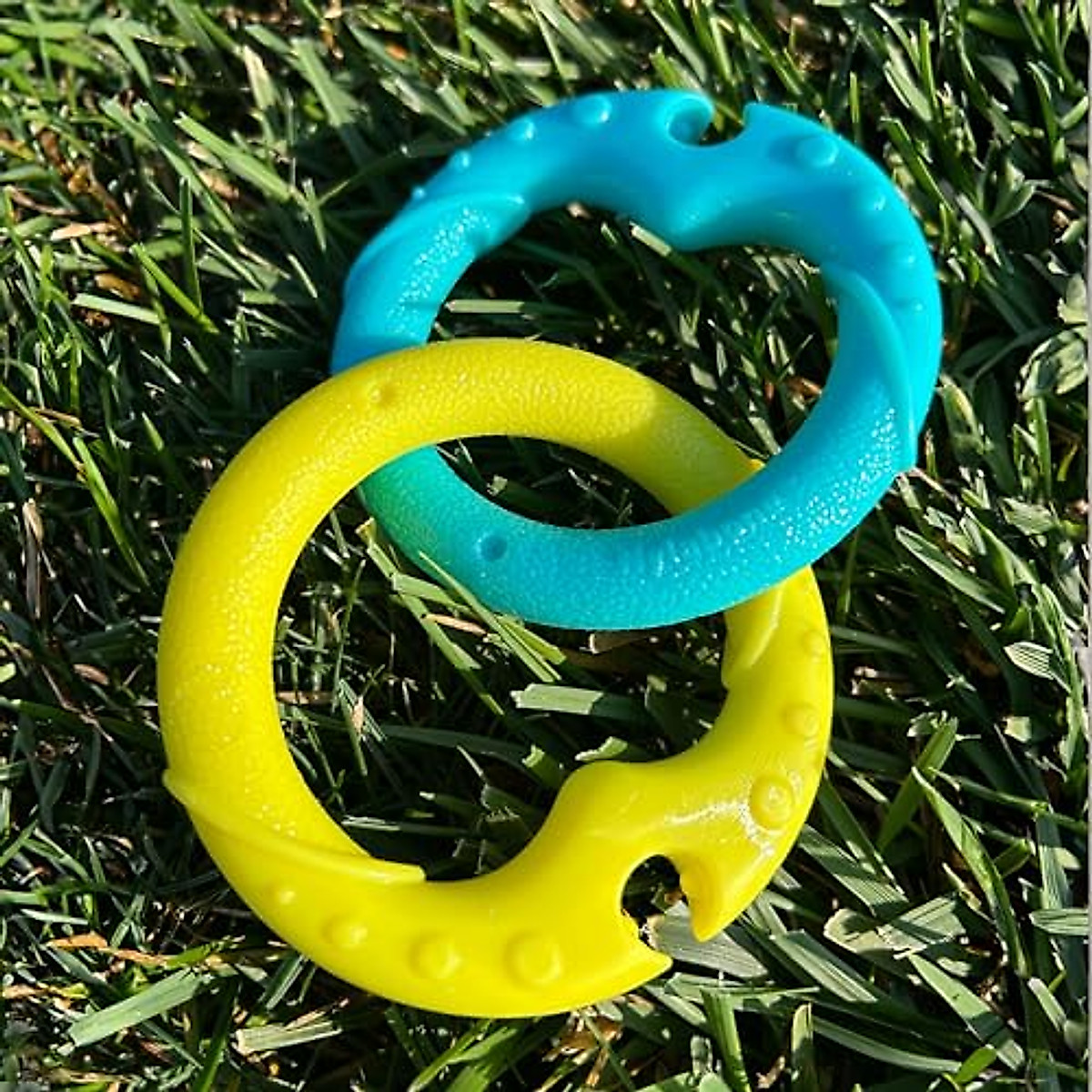 Nylabone Power Play Puppy Tug-a-Ball - Puppy Tug Toy - Interactive Puppy Enrichment Toys - Puppy Must Haves (1 Count)