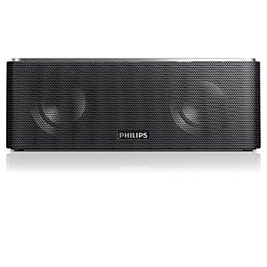 Philips SB365B/37 Wireless Bluetooth Portable Speaker with Rechargeable Battery