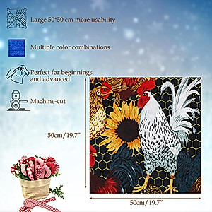 Souarts 10pcs Thanksgiving Fabric, 20x20inch/50x50cm Cotton Fabric Bundle, Squares Fabric Craft Sewing Quilting Patchwork Cloths, DIY Craft Pattern Square Fabric(Orange Thanksgiving，20inch/50cm)