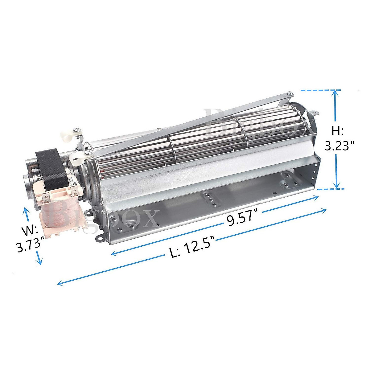 Adviace Replacement Fireplace Blower Kit for Monessen, Majestic, Martin, Vermont Castings Fireplaces, 12.5" Standard Sized BLOT Fireplace Fan Blower Kit, BLOTMC, BLOTSC, Rotom HB-RB79, R7-RB79