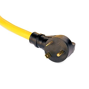 Champion Power Equipment 100827 Foot 30-Amp 125-Volt RV Generator Power Cord, (TT-30P to L5-30R)