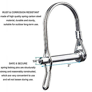 BESPORTBLE 1 Set Bike Trailer Hitch Coupler Bike Trailer Connector Bike Trailers Bike Hitch Bike Coupler Assembly Trailers Bike Trailer Hitch Connector Bicycle Trailer Riding Component