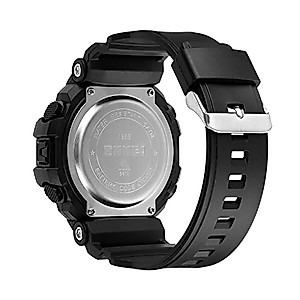 Kiahin Mens Digital Watch - Sports Military Watches Waterproof Outdoor Chronograph Military Wrist Watches for Men with LED Back Ligh/Alarm/Date