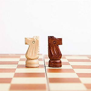 Chess Set Foldable Board Chess Game Travel Portable Chess Set International Chess Set Playing Gift for Kids Child Chess Game Board Set