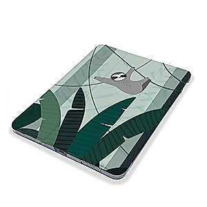 Cute Jungle Sloth Animal Kawaii case Compatible with iPad Mini Air Pro 7.9 8.3 9.7 10.2 10.9 11 12.9 inch Pattern Cover New 2022 2021 Trifold Stand 3 4 5 6 7 8 9 Generation (11" Pro 1/2/3 gen)