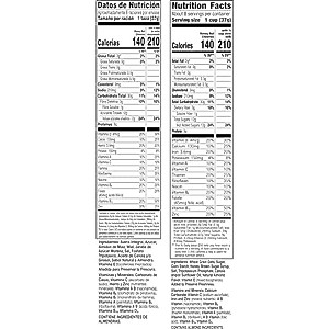 Cheerios Honey Nut Cheerios Heart Healthy Breakfast Cereal, Gluten Free Cereal With Whole Grain Oats, 10.8oz