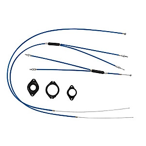 WEERAS Brake Cable and Housing, BMX Bike Bicycle Gyro Brake Cables Front and Rear (Upper and Lower) Spinner Rotor