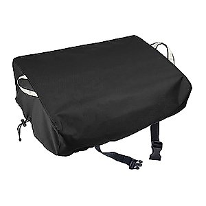 22 inch Griddle Cover for Blackstone - 600D with Hood Blacksston Grill Cover Handles Waterproof UV-Proof Windproof Drastring for BBQ Outdoors,Black