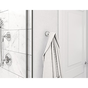 Symmons 473RH Allura Wall-Mounted Double Robe Hook in Polished Chrome